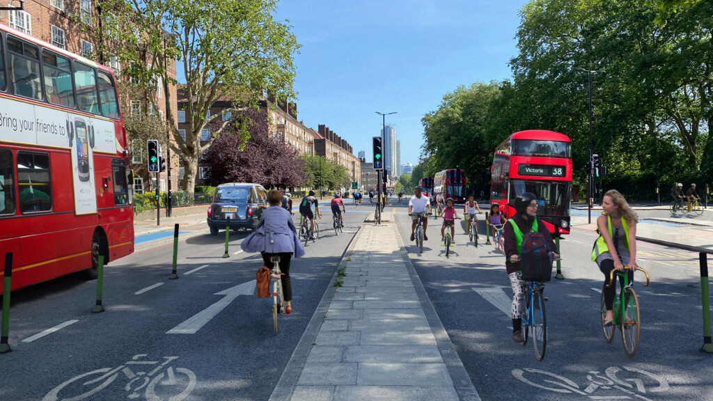 ‘Bike Lines’ group proposes new London cycleway plan - New London ...